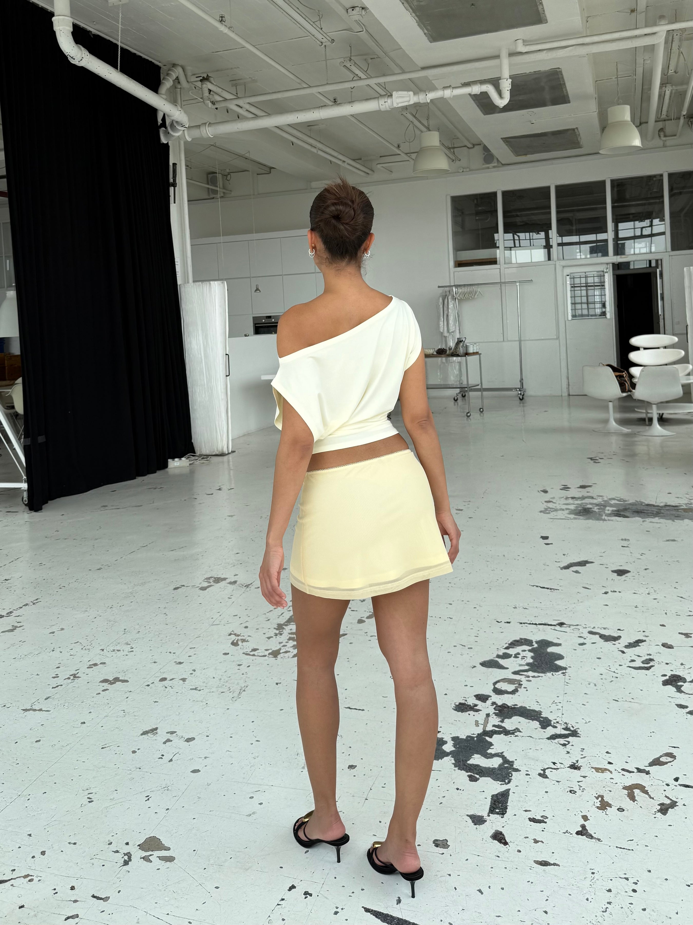 Hera basic top - lys gul – VENDERBY'S